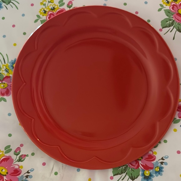 kate spade | Dining | 4 Matching Red Kate Spade New York Lenox All In ...